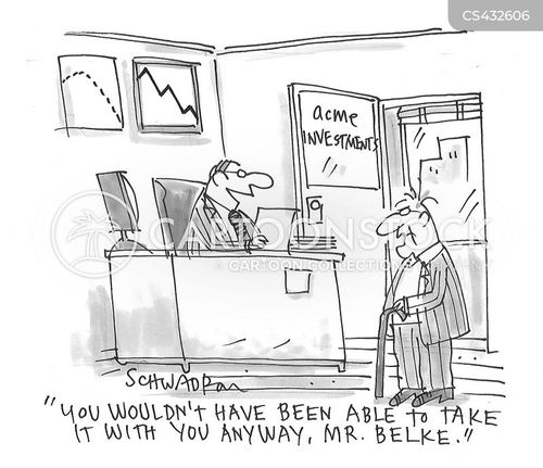 Earthly Wealth Cartoons and Comics - funny pictures from CartoonStock