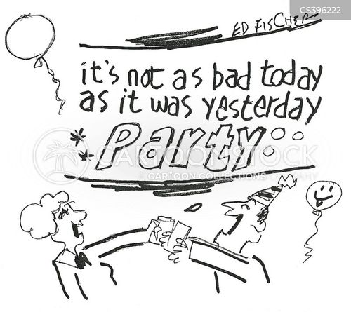 Think Positive Cartoons and Comics - funny pictures from CartoonStock