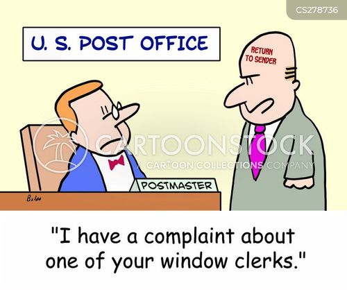 Postmaster Cartoons and Comics - funny pictures from CartoonStock