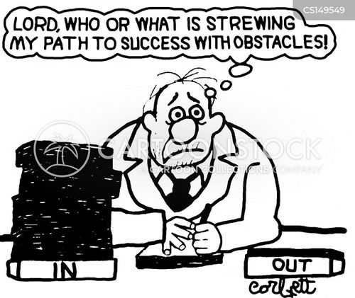 Stumbling Block Cartoons and Comics - funny pictures from CartoonStock