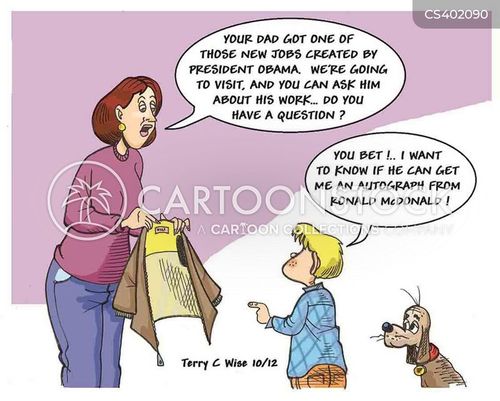 Job Creation Cartoons and Comics - funny pictures from CartoonStock