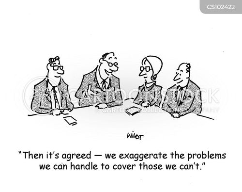 Exaggeration Cartoons and Comics - funny pictures from CartoonStock