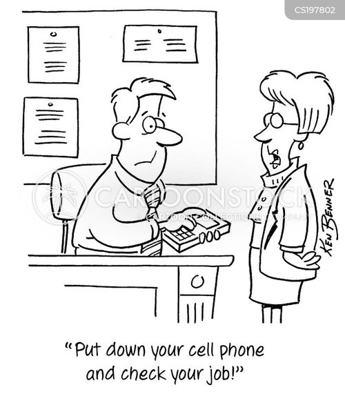 Cellphone Cartoons and Comics - funny pictures from CartoonStock