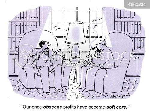 Obscene Profits Cartoons and Comics - funny pictures from CartoonStock