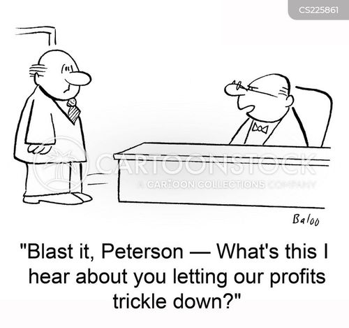 Working For Profit Cartoons and Comics - funny pictures from CartoonStock