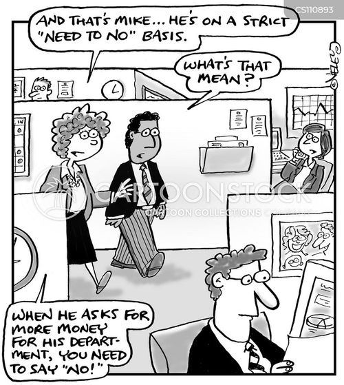 Need To Know Cartoons and Comics - funny pictures from CartoonStock