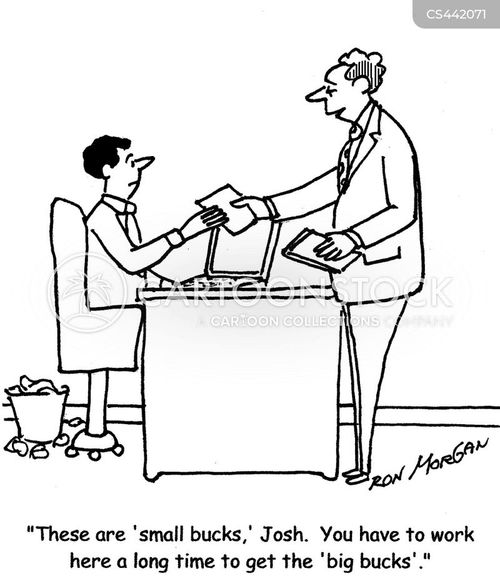 On A Salary Cartoons and Comics - funny pictures from CartoonStock