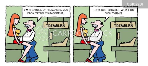 Propositioned Cartoons and Comics - funny pictures from CartoonStock