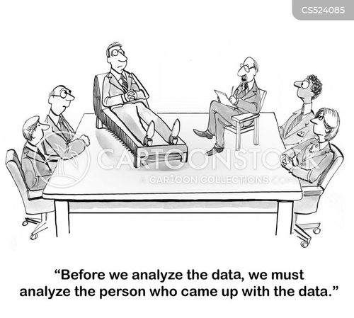 Data Analysis Cartoons and Comics - funny pictures from CartoonStock