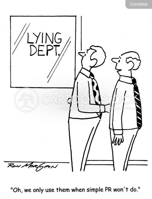 Deception Tactics Cartoons and Comics - funny pictures from CartoonStock