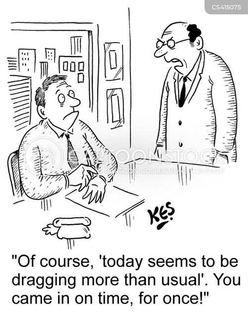 Time Dragging Cartoons and Comics - funny pictures from CartoonStock