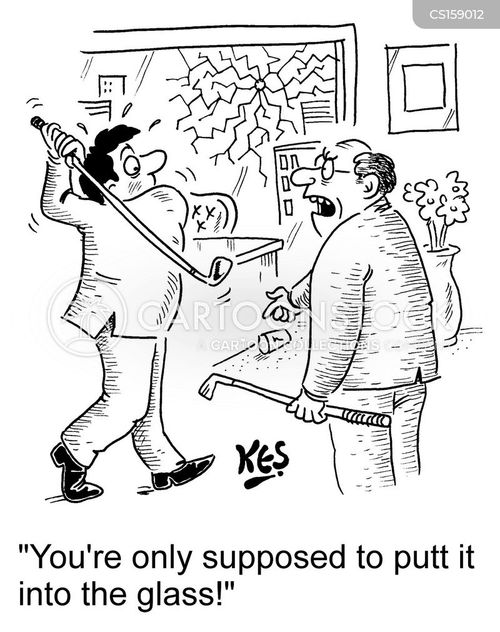 Putted Cartoons and Comics - funny pictures from CartoonStock