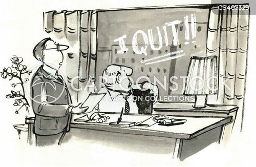 Resigned Cartoons and Comics - funny pictures from CartoonStock