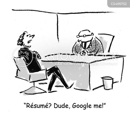 Google Yourself Cartoons and Comics - funny pictures from CartoonStock