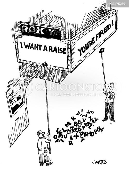 Asking For A Raise Cartoons and Comics - funny pictures from CartoonStock