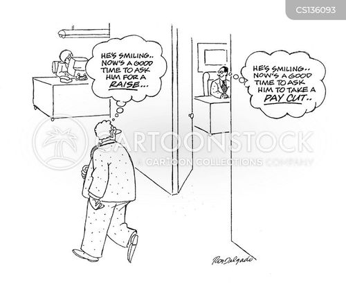 Pay Grades Cartoons and Comics - funny pictures from CartoonStock