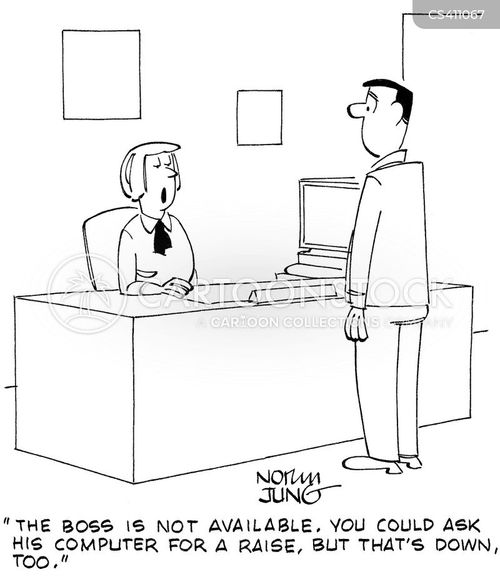 Unable To Work Cartoons and Comics - funny pictures from CartoonStock