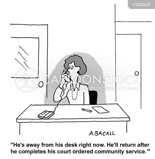 Taking Messages Cartoons and Comics - funny pictures from CartoonStock