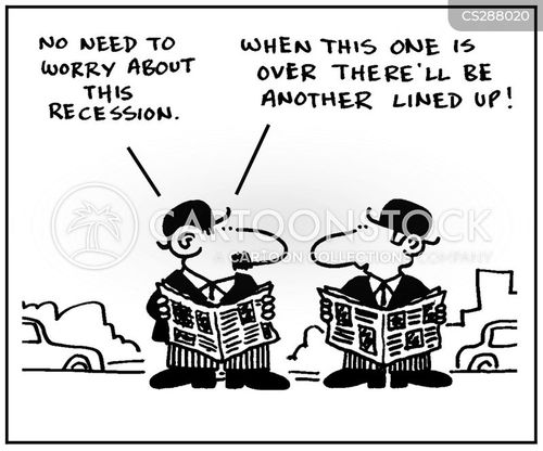 Double Dip Recession Cartoons and Comics - funny pictures from CartoonStock
