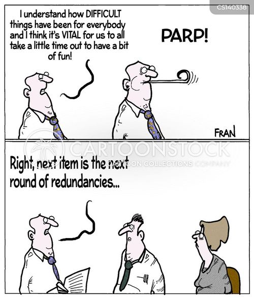 Laid-off Cartoons and Comics - funny pictures from CartoonStock