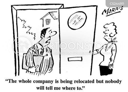 Relocation Cartoons and Comics - funny pictures from CartoonStock