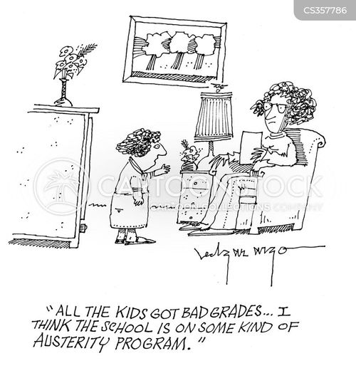 Austerity Program Cartoons and Comics - funny pictures from CartoonStock