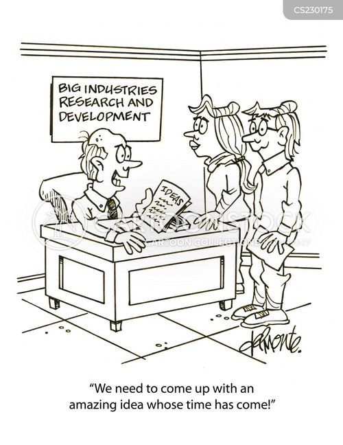 Product Innovation Cartoons and Comics - funny pictures from CartoonStock