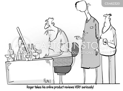 Product Review Cartoons and Comics - funny pictures from CartoonStock