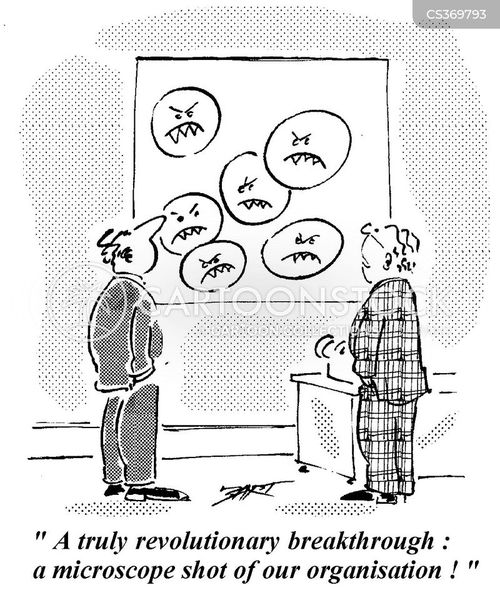 Microscope Cartoons and Comics - funny pictures from CartoonStock