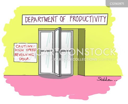 Revolving Door Cartoons and Comics - funny pictures from CartoonStock