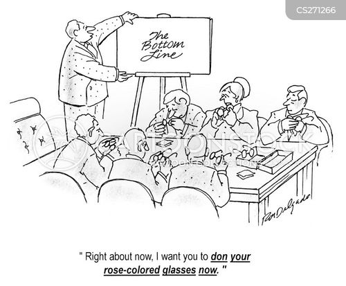 The Bottom Line Cartoons and Comics - funny pictures from CartoonStock