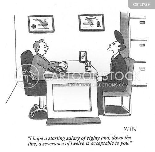 Starting Salary Cartoons and Comics - funny pictures from CartoonStock