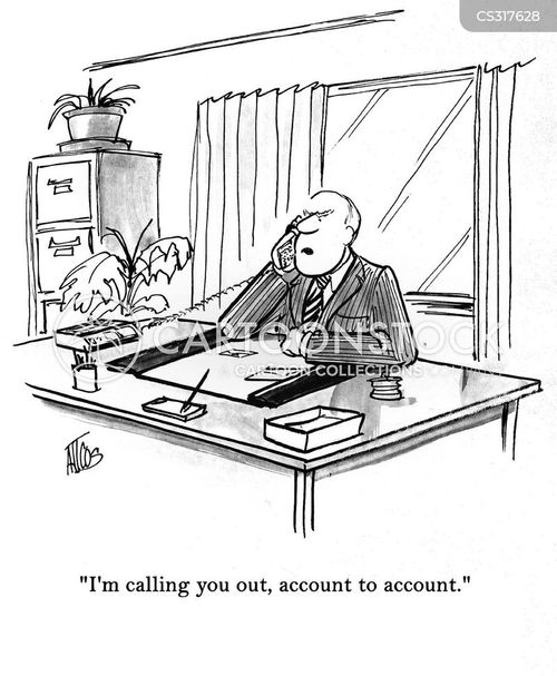 Account Management Cartoons and Comics - funny pictures from CartoonStock