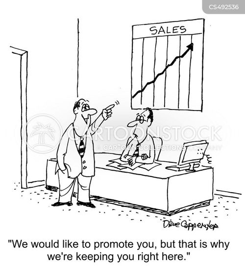 Selling Process Cartoons and Comics - funny pictures from CartoonStock