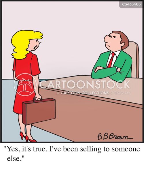 Sales Presentations Cartoons and Comics - funny pictures from CartoonStock