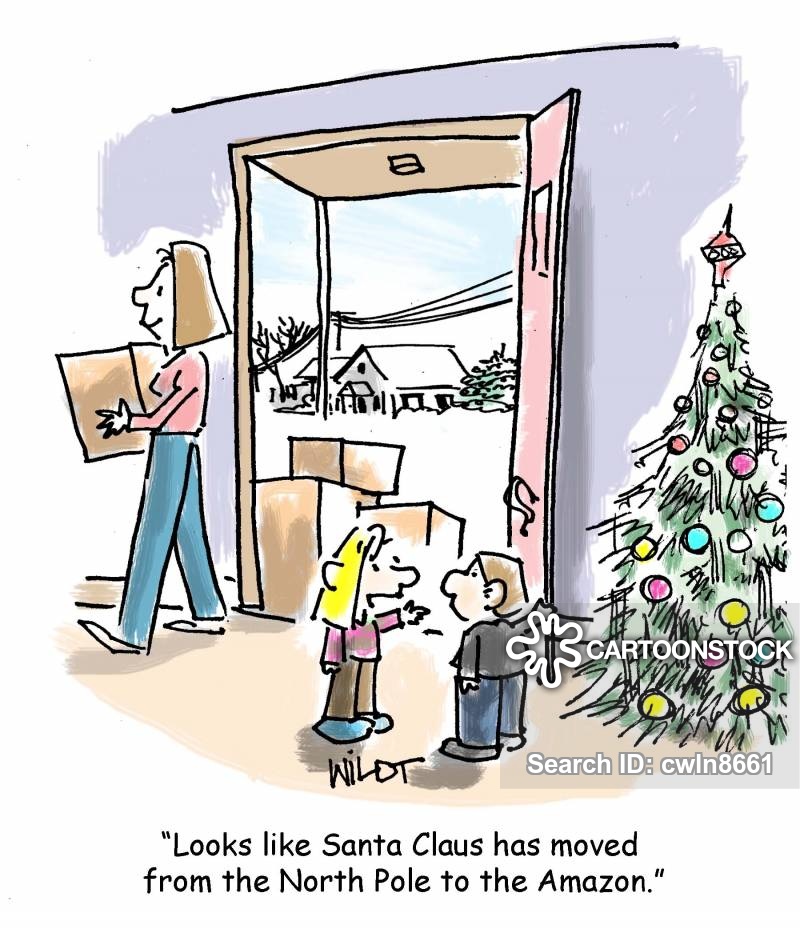 Package Delivery Cartoons and Comics - funny pictures from CartoonStock