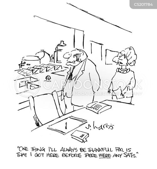 Standardized Tests Cartoons and Comics - funny pictures from CartoonStock