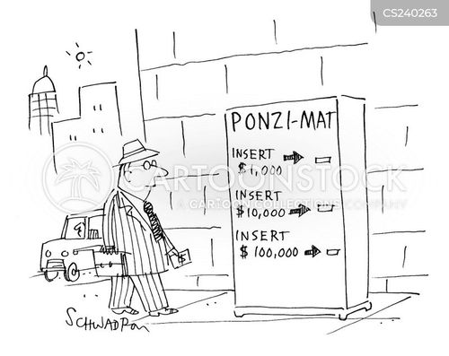 Ponzi Cartoons and Comics - funny pictures from CartoonStock