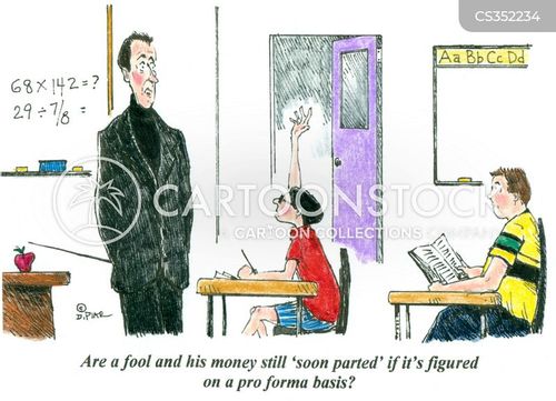 Pro Forma Cartoons and Comics - funny pictures from CartoonStock