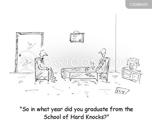 Hard Knocks Cartoons and Comics - funny pictures from CartoonStock