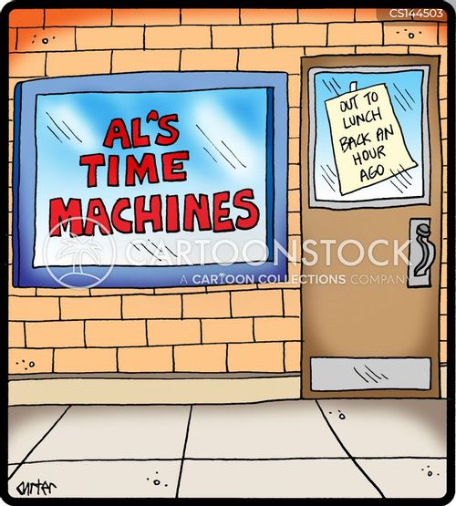 Time Traveller Cartoons and Comics - funny pictures from CartoonStock