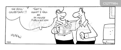 In-house Publication Cartoons and Comics - funny pictures from CartoonStock