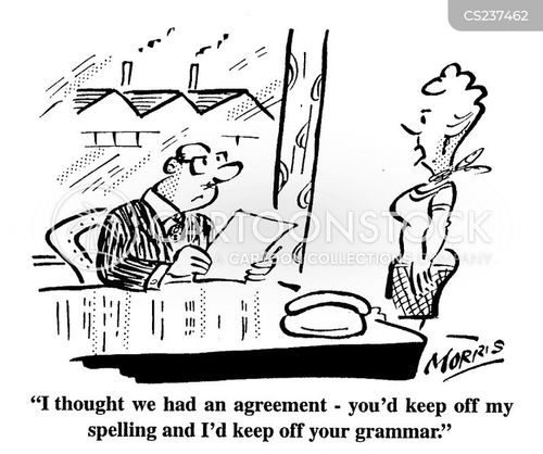 Language Errors Cartoons and Comics - funny pictures from CartoonStock