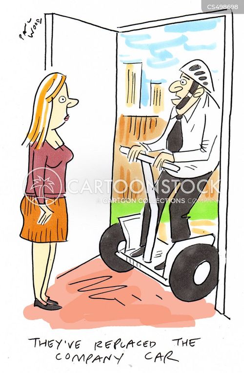 Segway Cartoons and Comics - funny pictures from CartoonStock