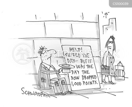 Seized The Day Cartoons and Comics - funny pictures from CartoonStock