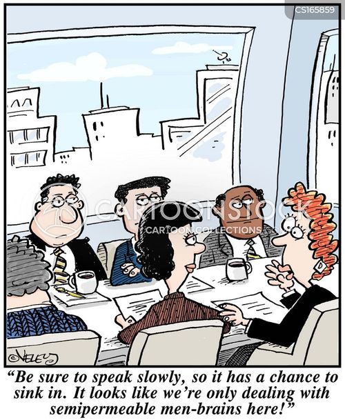 Genders Cartoons and Comics - funny pictures from CartoonStock