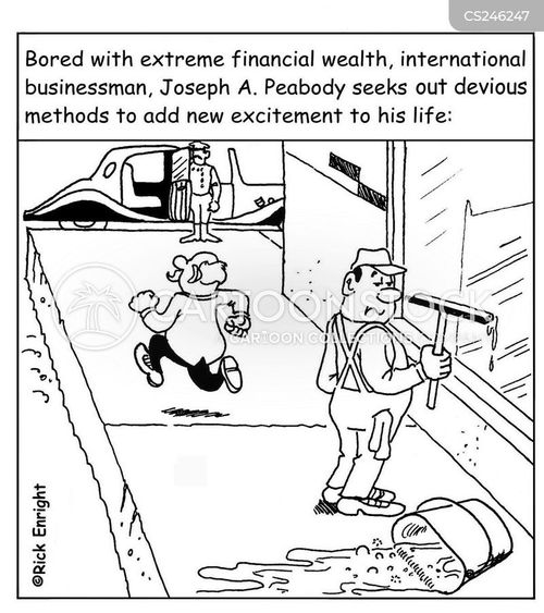 Financial Wealth Cartoons and Comics - funny pictures from CartoonStock