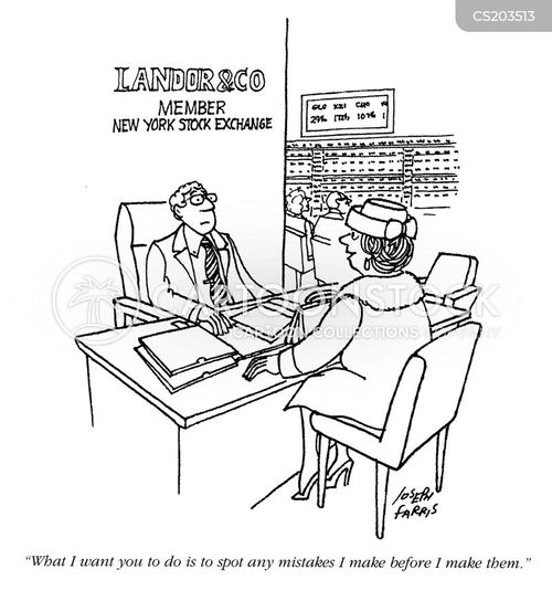 Spot The Mistake Cartoons and Comics - funny pictures from CartoonStock