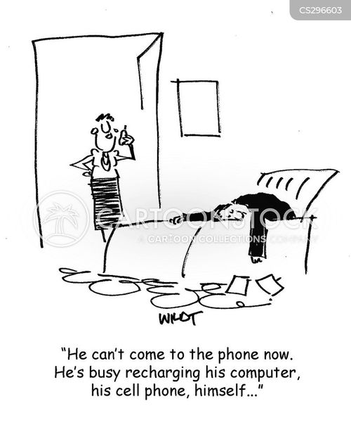 Recharging Cartoons and Comics - funny pictures from CartoonStock