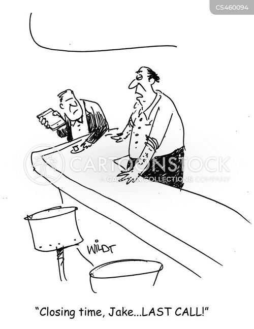 Closing Time Cartoons and Comics - funny pictures from CartoonStock